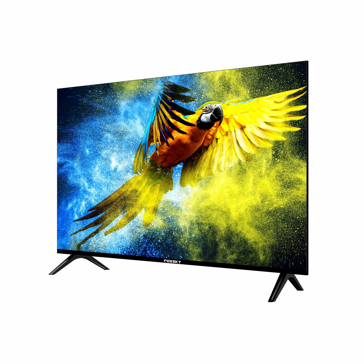 Foxsky 139.7 cm (55 inches) 4K Ultra HD Smart LED TV 55FS-VS (Frameles ...